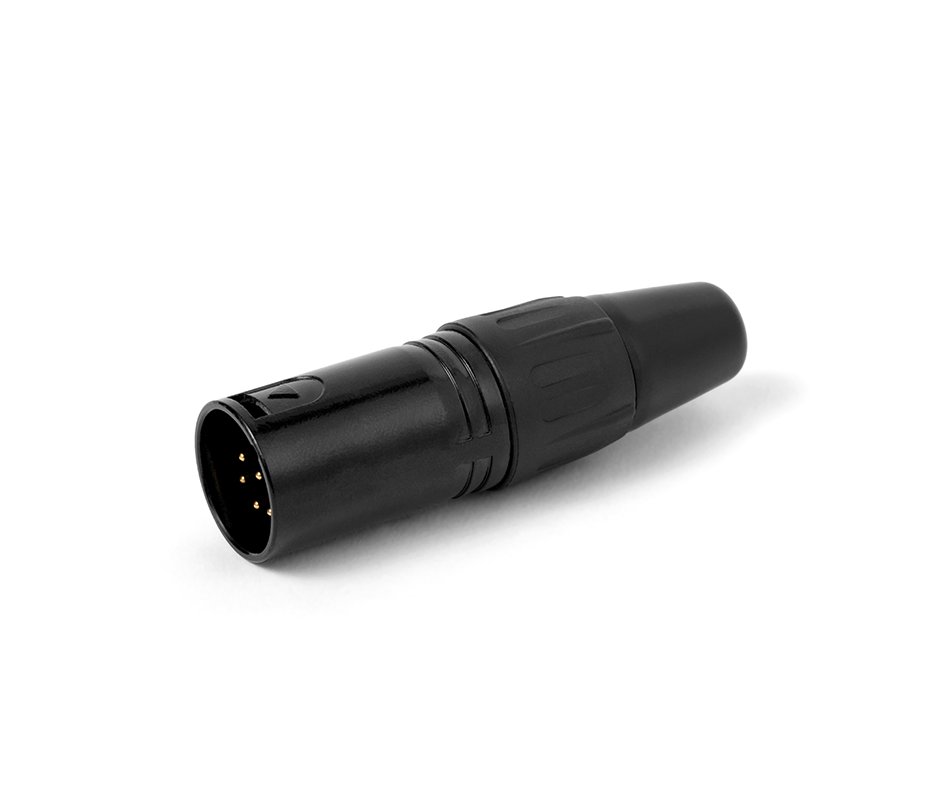 Gotham GA-GCXLR7MBL PREMIUM 7-PIN MALE TUBE MIC CONNECTOR – Gotham Audio