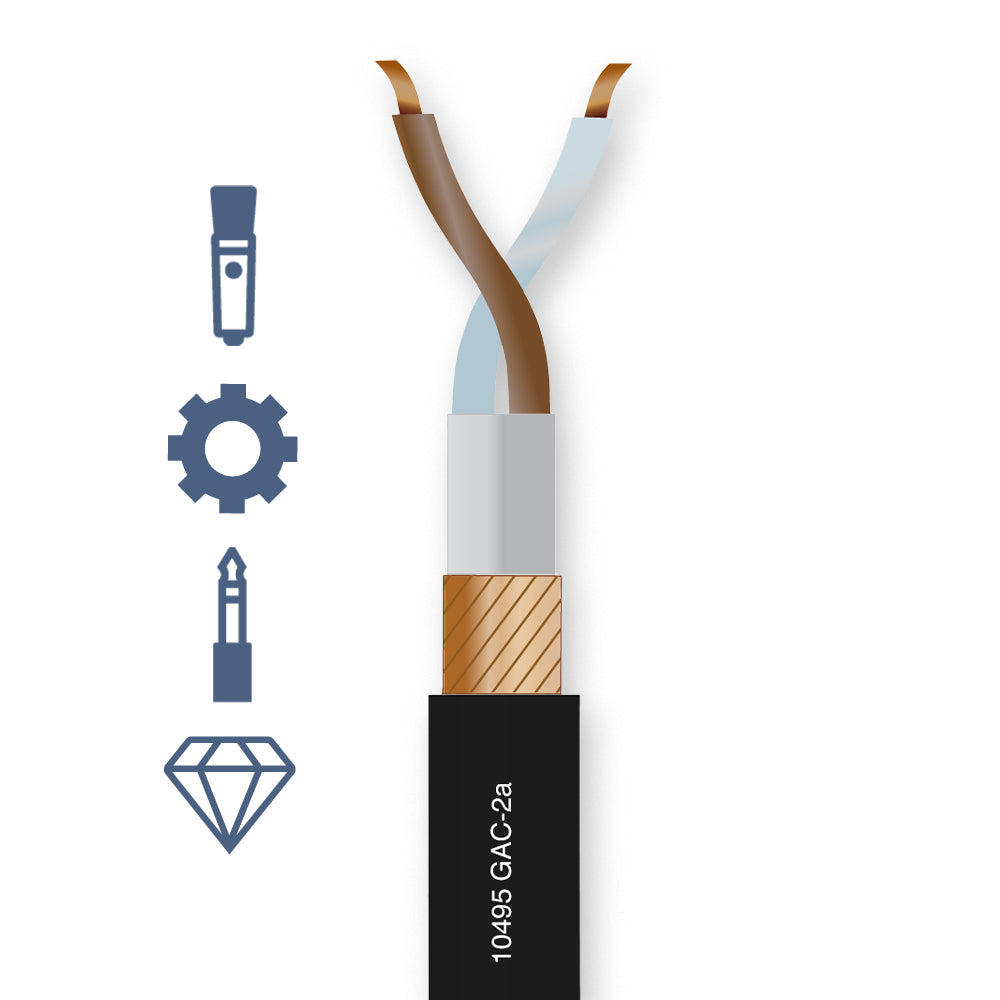 10495 GAC-2A BALANCED AUDIO CABLE – Gotham Audio