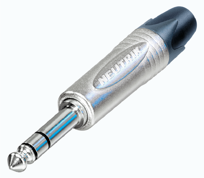 Neutrik NP3X BALANCED MALE ¼” TRS CONNECTOR – Gotham Audio